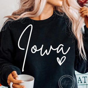 Iowa SVG, PNG, Iowa, State, Love, Heart, Gift for Her, Sublimation ...