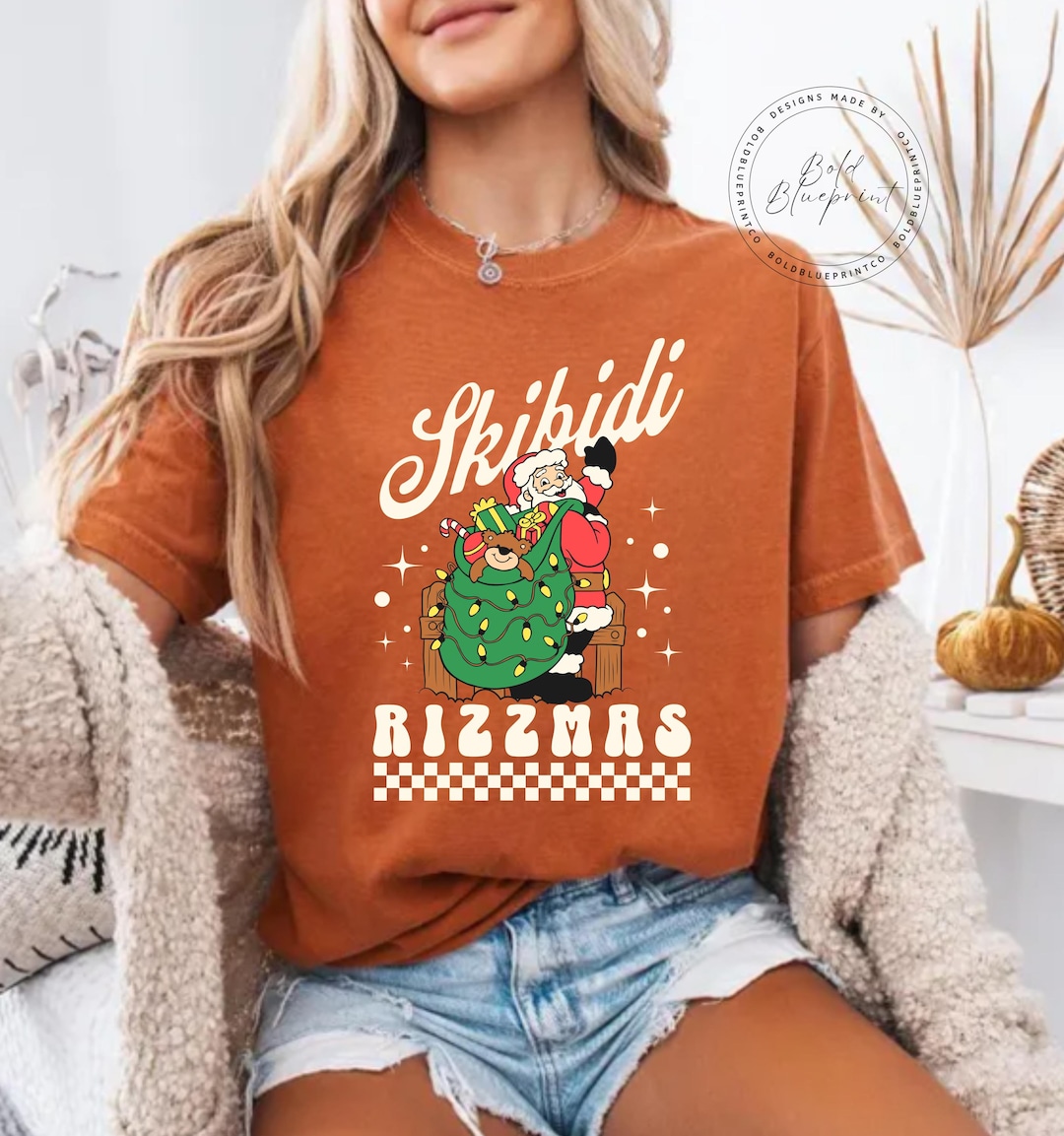 Skibidi Rizzmas Png, Merry Rizzmas Png, Santa Png, Rizz the Season Png ...