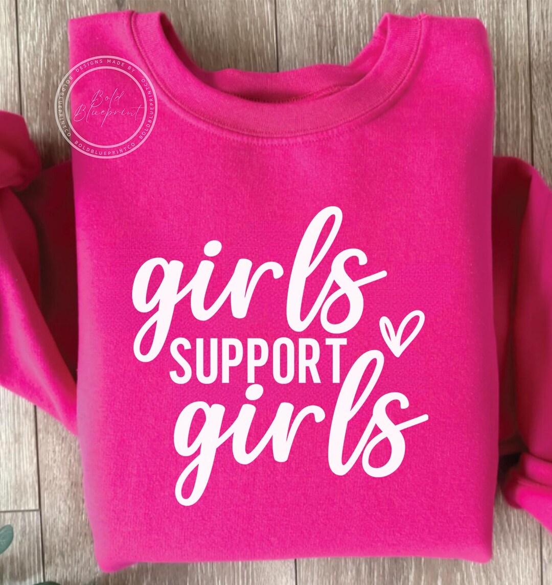 Girls Support Girls SVG, PNG, Bestie Svg, Empowering Svg, Laser Cut ...