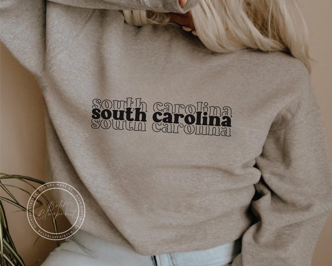 Love South Carolina State, PNG SVG PDF Jpg, Stacked Svg, South Carolina ...