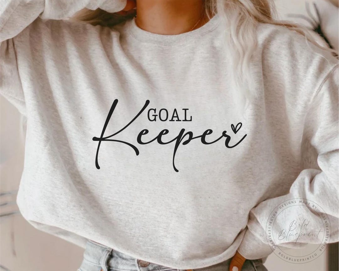 Goal Keeper SVG, PNG, Netball, Goal Keeper Shirt, Heart, Netball Shirt ...
