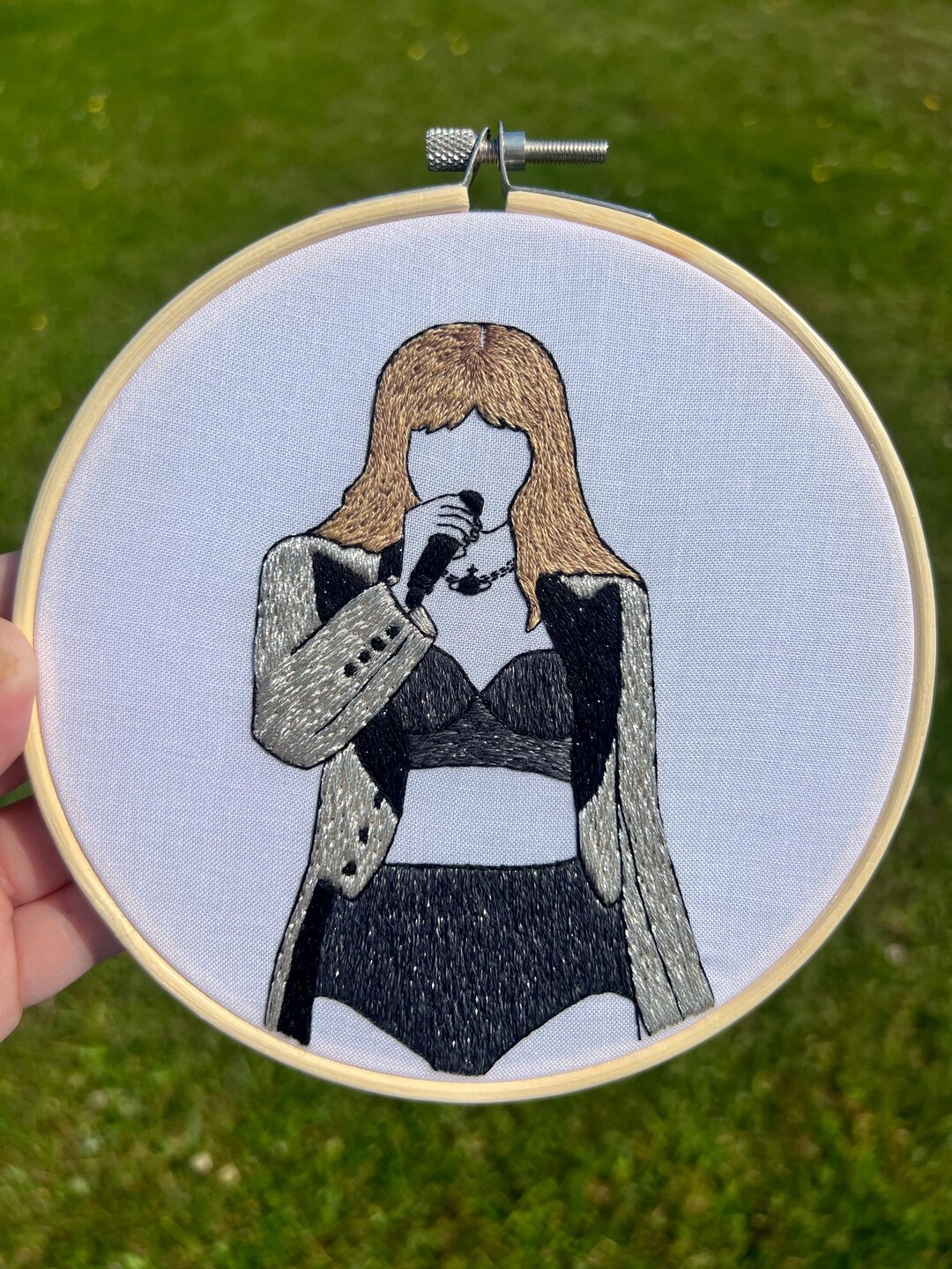 ICDIWABH TS Eras Hand Embroidered Decor in 5 Inch Wooden Hoop - Etsy