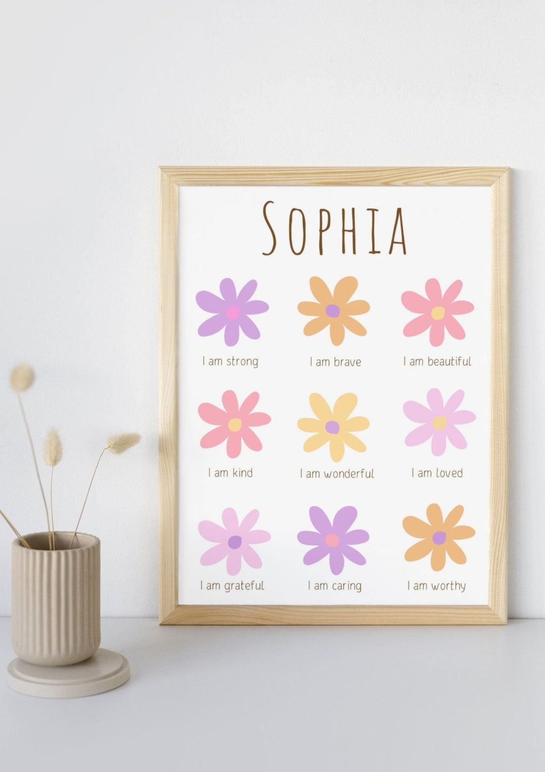 Kids Affirmation Poster - Printable Affirmations - Digital Printable ...