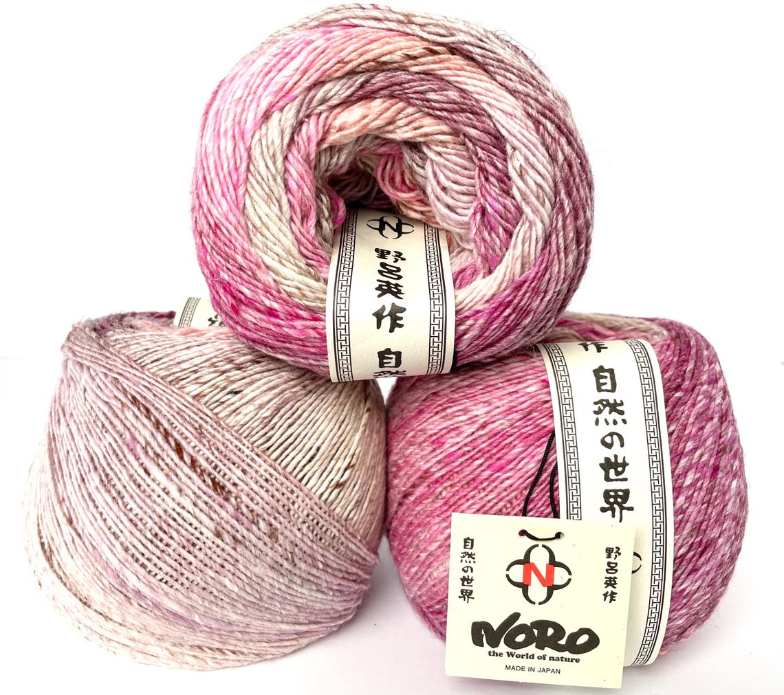 Noro Akari Yarn Luxurious Wool Silk Cotton Viscose Mohair Wool Idea ...