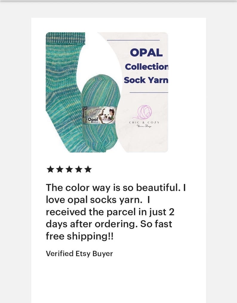 Sock Yarn Sale Opal Collection Made of Wool and Nylon Yarn Sock ...