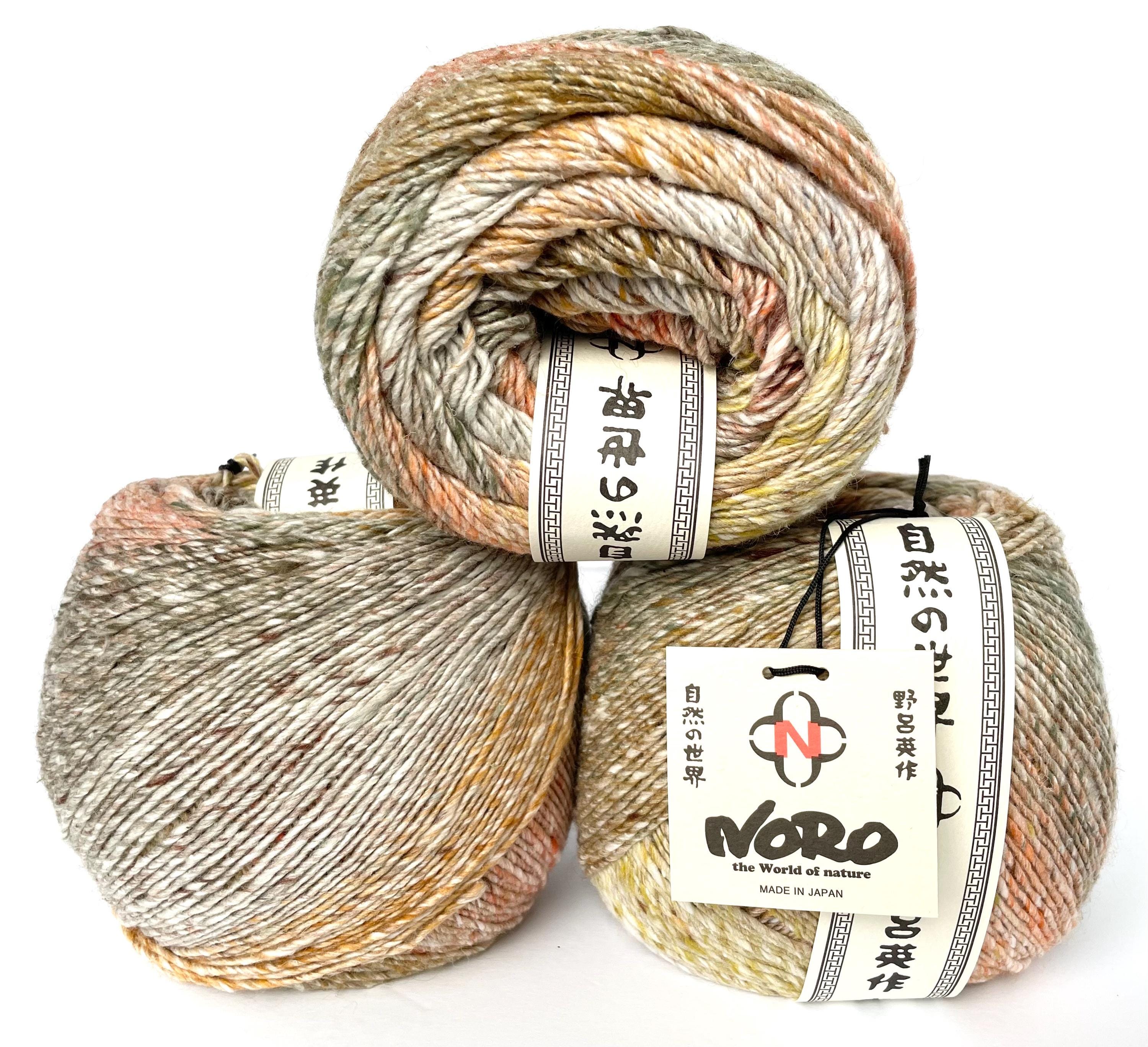 Noro Akari Yarn Luxurious Wool Silk Cotton Viscose Mohair Wool Idea ...