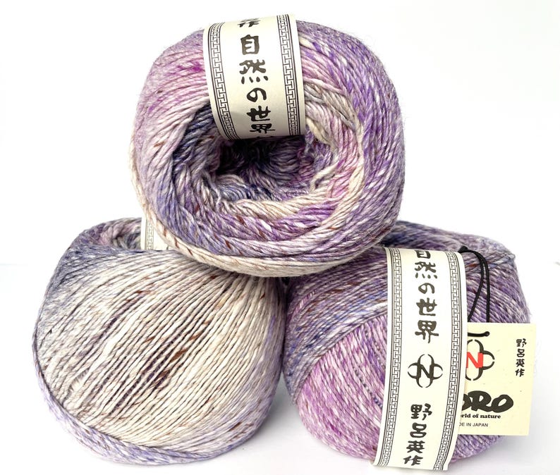 Noro Akari Yarn Luxurious Wool Silk Cotton Viscose Mohair Wool Idea ...
