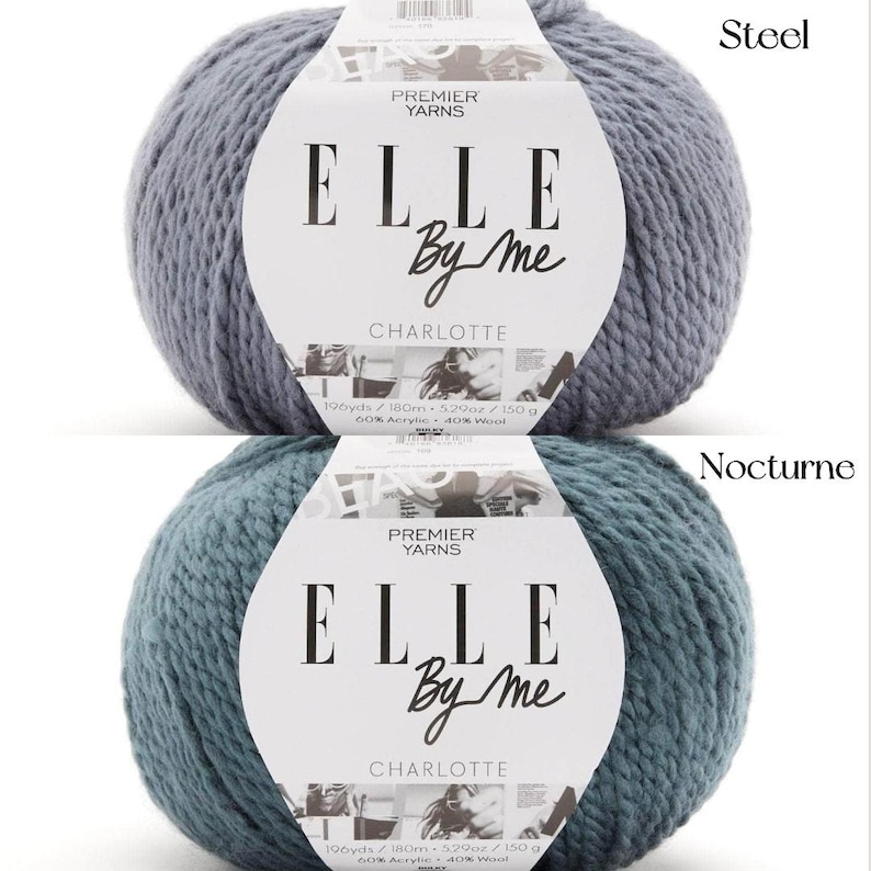 Bulky Yarn Wool Acrylic Blend 125g Multicolor 150g Solid Crochet ...