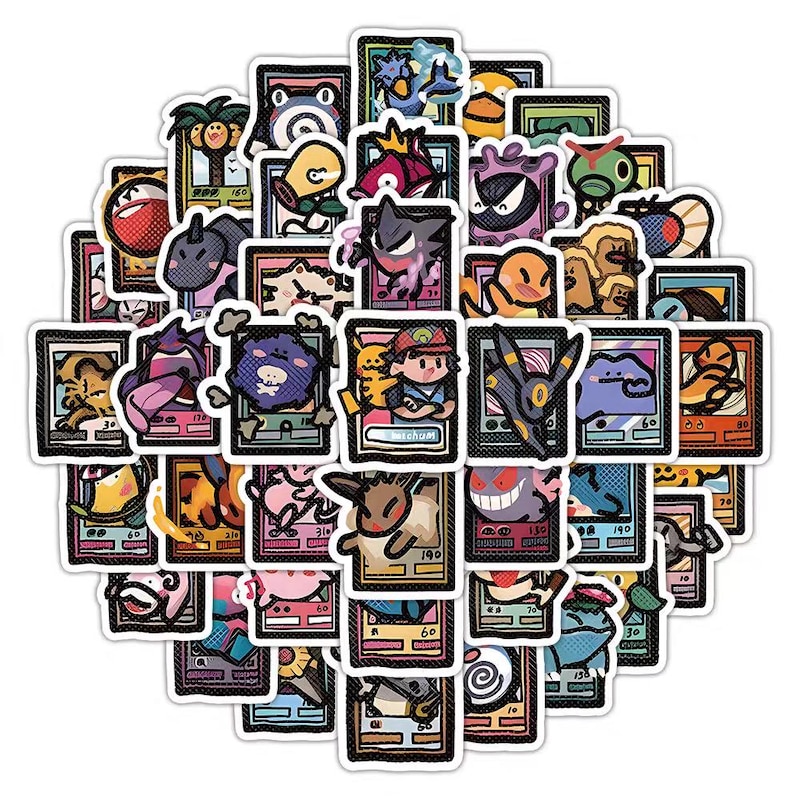 Pokemonstickers - Etsy