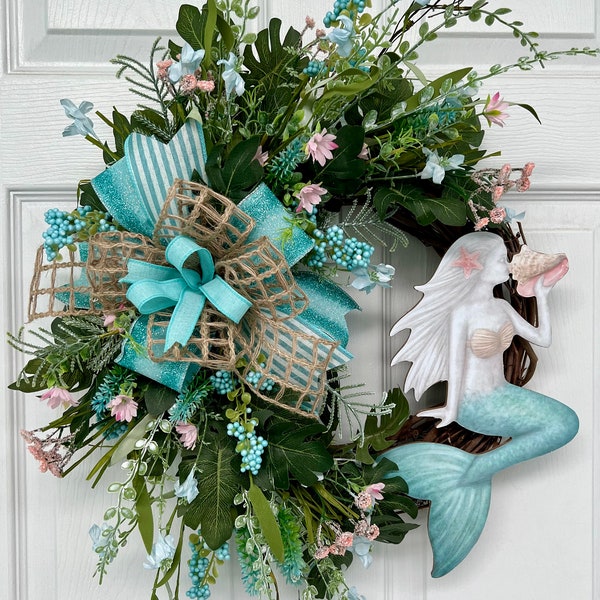 Mermaid Wreath - Etsy