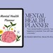 Mental Health Planner Holistic Mental Health & Habit Tracker Wellness ...