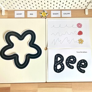 Bee Theme Activity Kit, Classroom Printables, Homeschool Learning ...