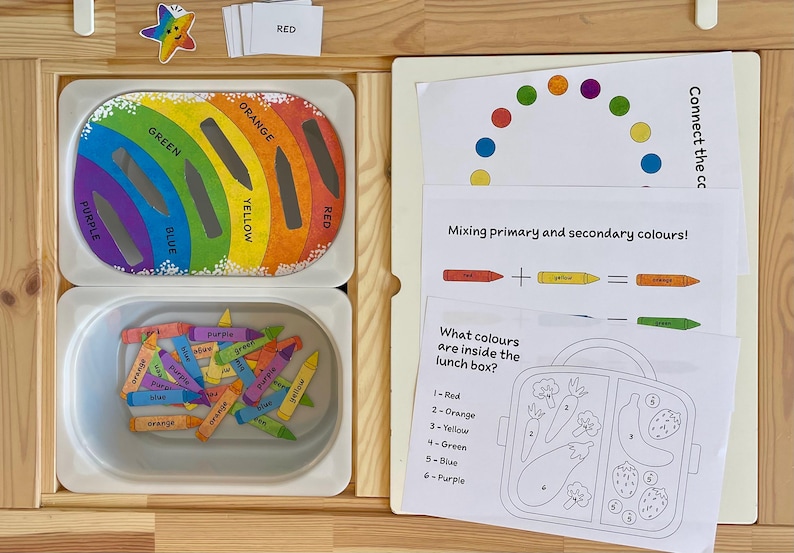 School Activity Kit, Preschool Learning Printables, Toddler Learning ...