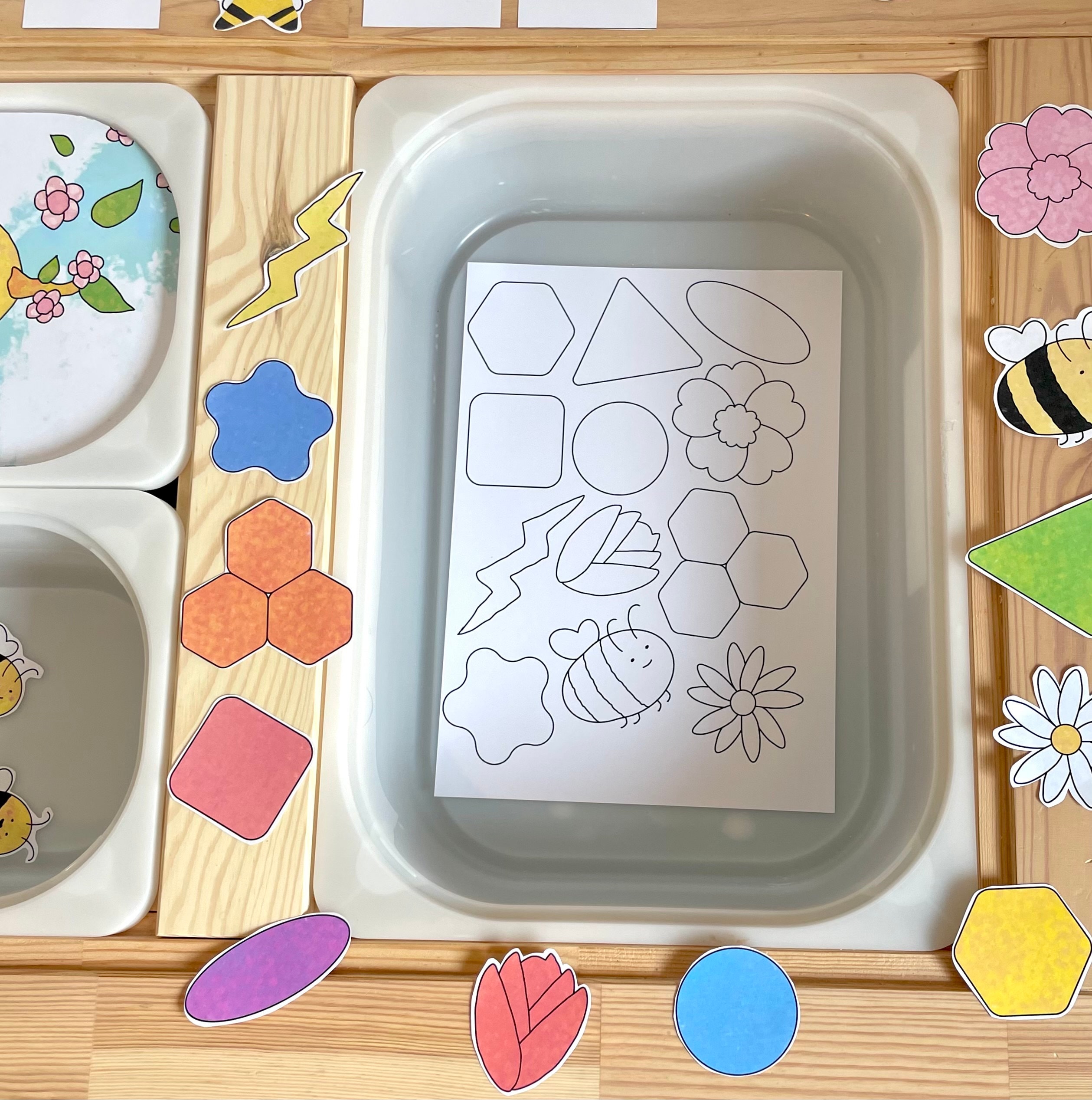 Bee Theme Activity Kit, Classroom Printables, Homeschool Learning ...