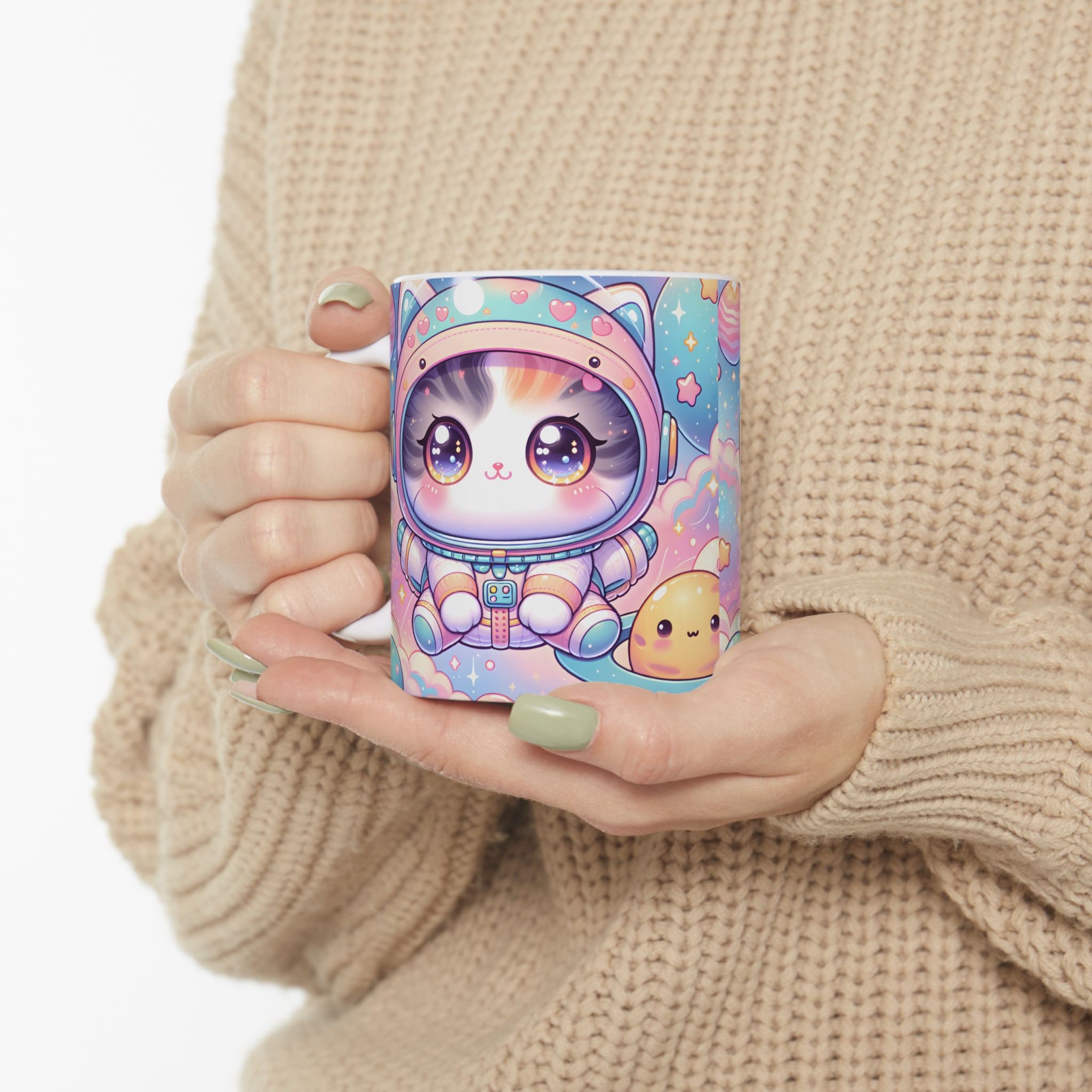 Captain Stardust Whiskers Ceramic Mug, 11oz, 15oz - Etsy