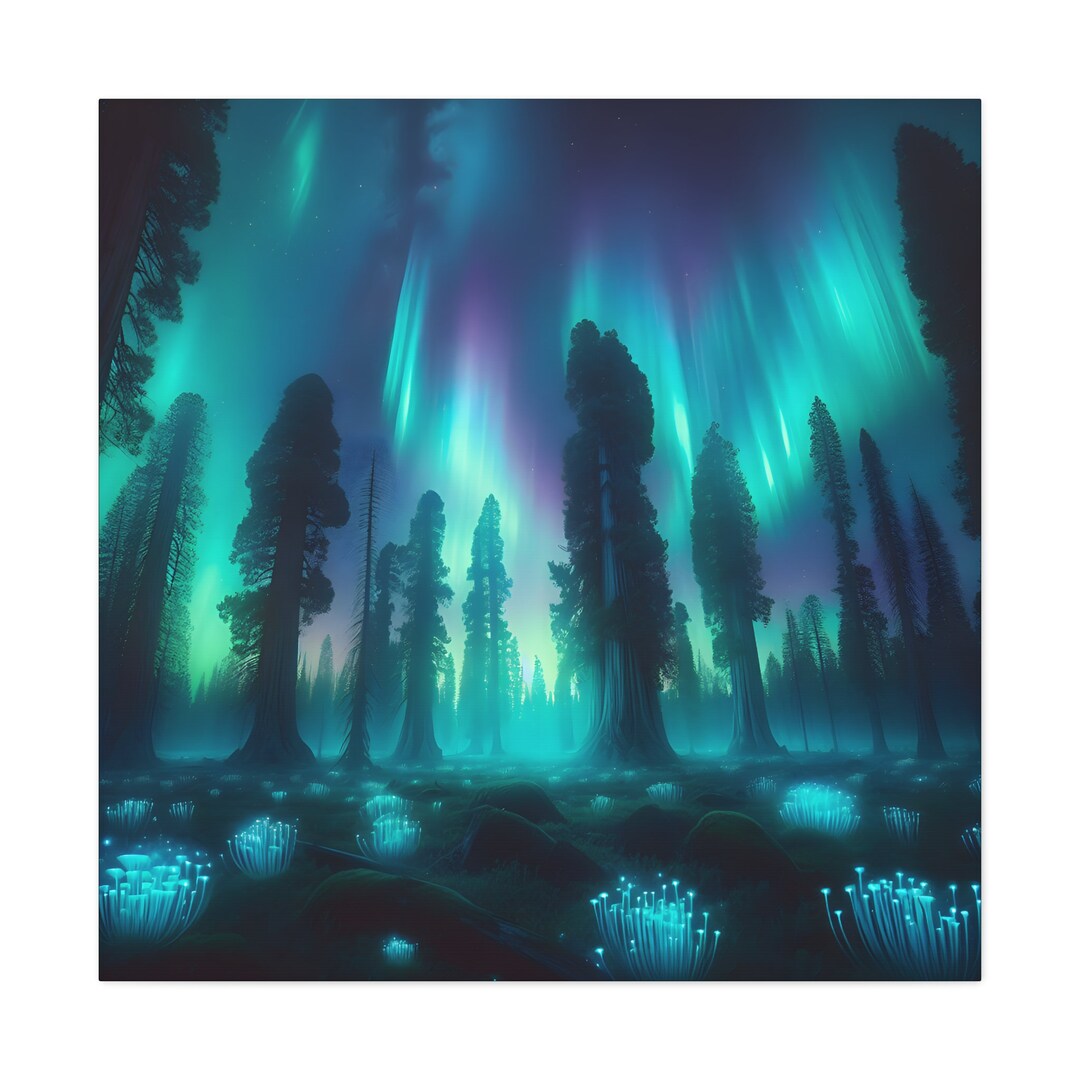 Aurora's Mycelia Canvas Print - Etsy