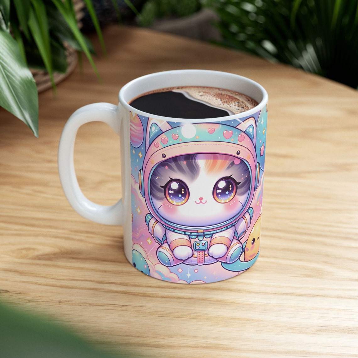 Captain Stardust Whiskers Ceramic Mug, 11oz, 15oz - Etsy