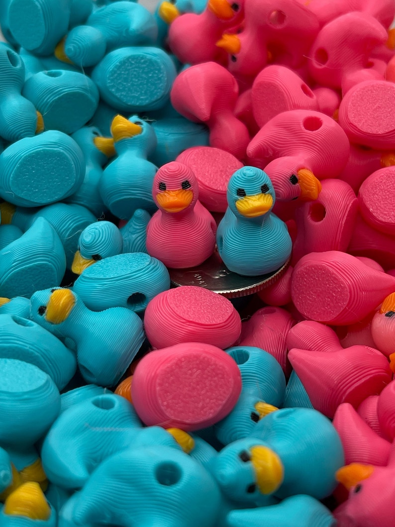Classic Rubber Duck Inspired Kandi | Pack of 4, 11, 22, 33, 55 Beads ...