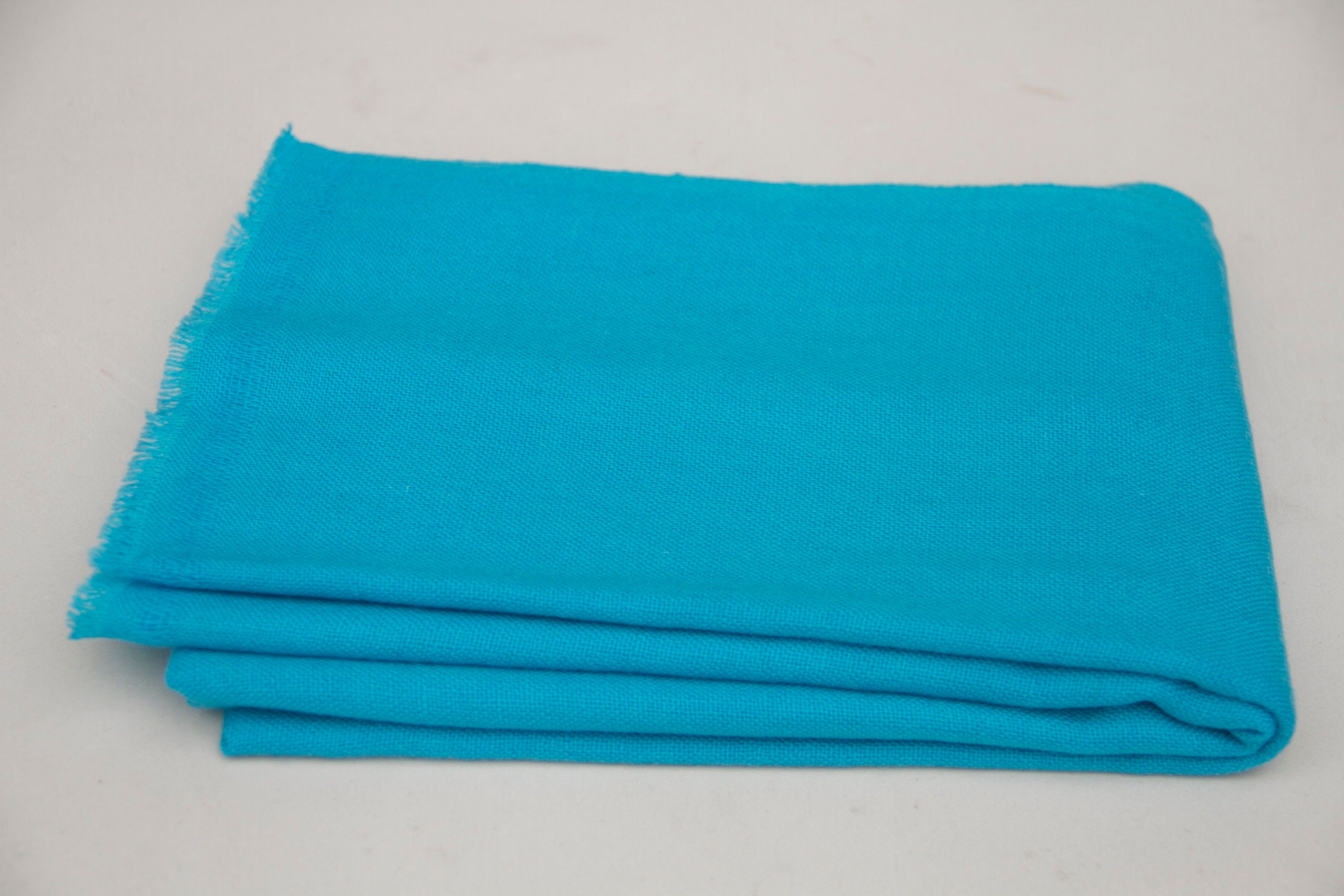 Turquoise Colour Shawl Wool Wrap Handmade Stoles Travel Scarf - Etsy