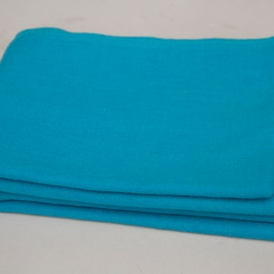 Turquoise Colour Shawl Wool Wrap Handmade Stoles Travel Scarf - Etsy