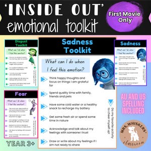 Inside Out - Original Movie - Emotional Toolkit - Coping Skills and ...