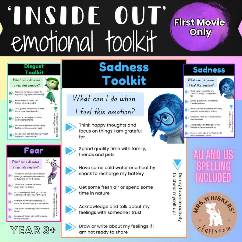 Inside Out - Original Movie - Emotional Toolkit - Coping Skills and ...