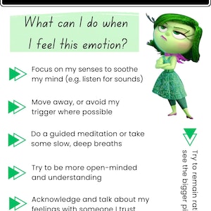 Inside Out - Original Movie - Emotional Toolkit - Coping Skills and ...