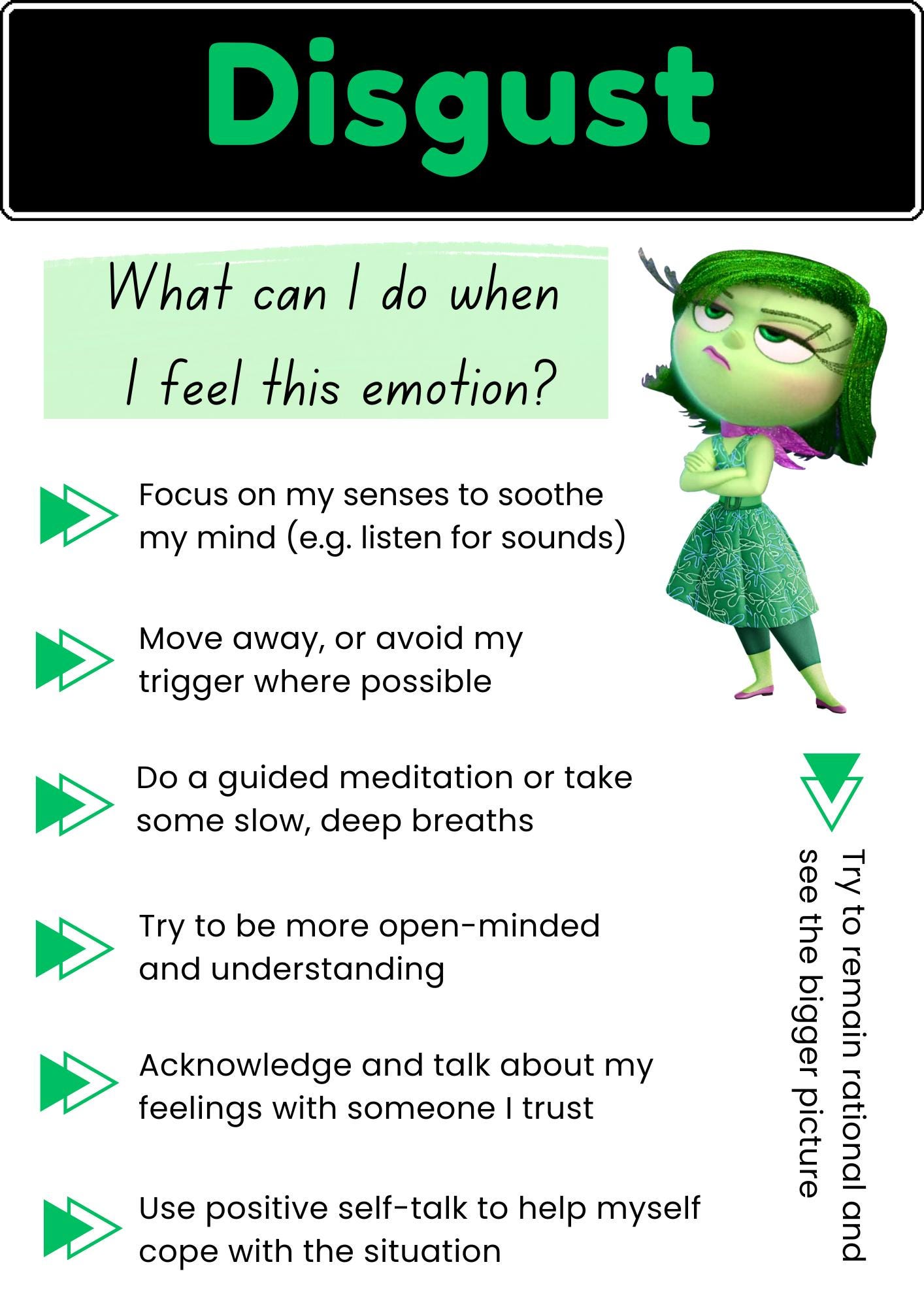 Inside Out - Original Movie - Emotional Toolkit - Coping Skills and ...