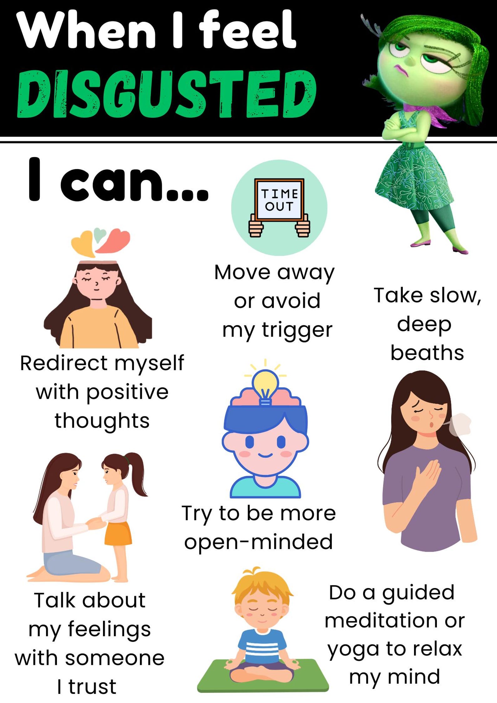 Inside Out Posters - Identifying Emotions & Coping Skills - BUNDLE - Etsy