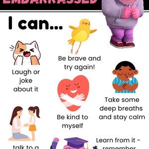 Inside Out 2 Posters - Identifying Emotions & Coping Skills - BUNDLE - Etsy