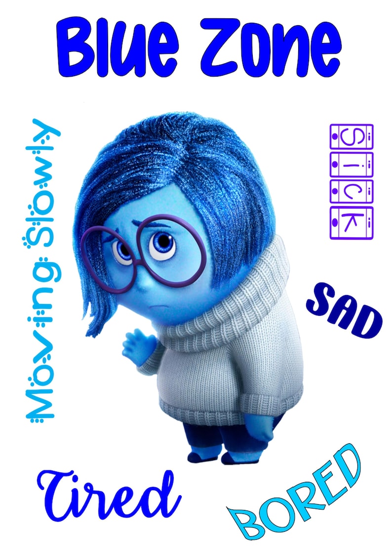 Teaching Zones Inside Out Posters - Etsy