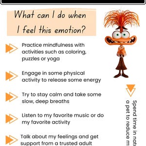 Inside Out 2 Posters - Emotional Toolkit - Emotional Regulation - Etsy