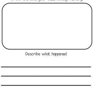 Holiday Recount Templates Back to School - Etsy