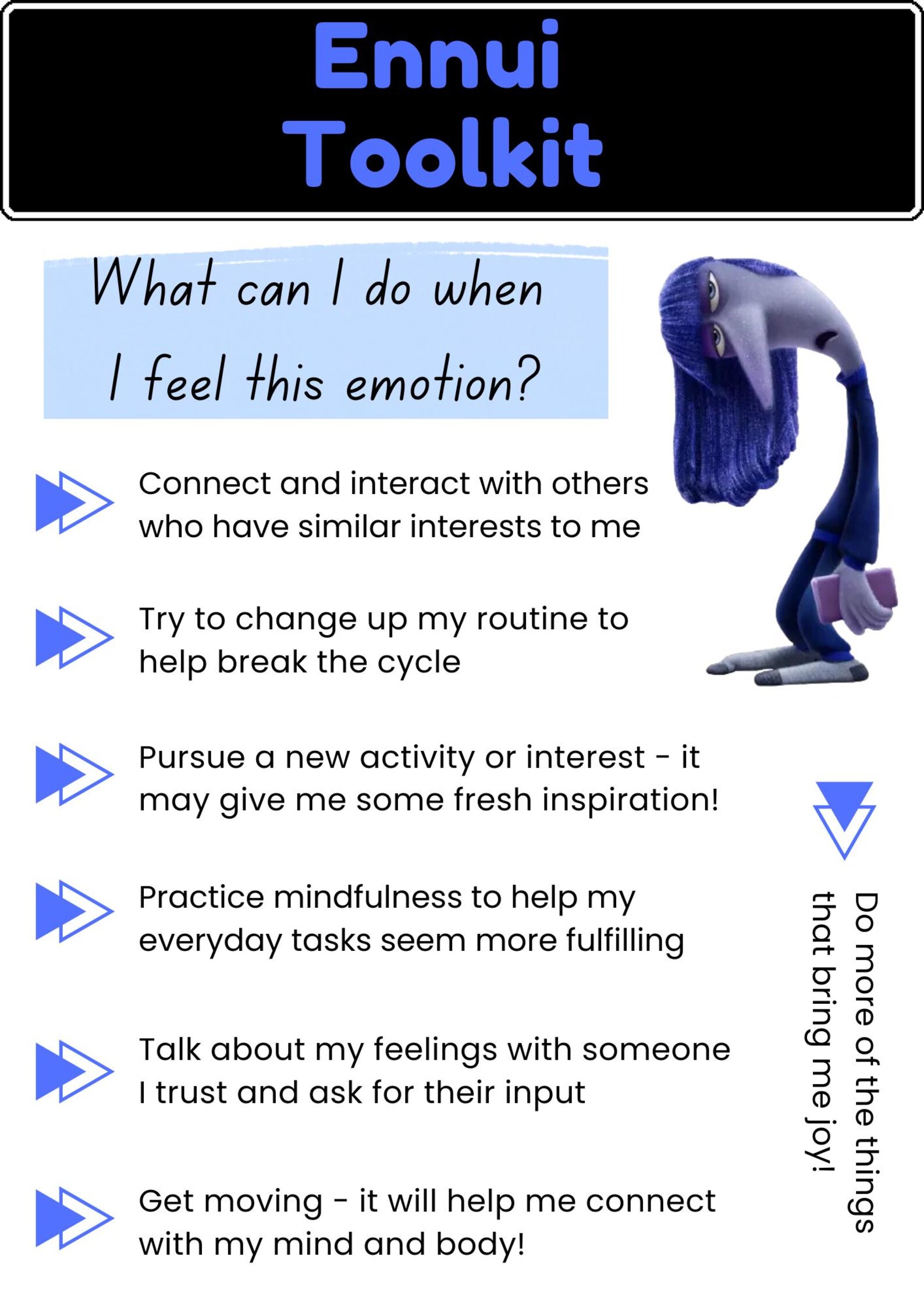 Inside Out 2 Posters - Emotional Toolkit - Emotional Regulation - Etsy