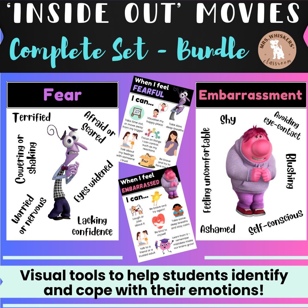 Inside Out Movies - Identifying and Coping With Emotions - Poster ...