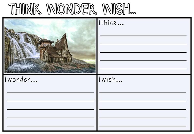 Visual Writing Prompts - Thinking Routines - Reluctant Writers - Writer ...