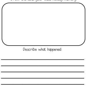 Holiday Recount Templates Back to School - Etsy
