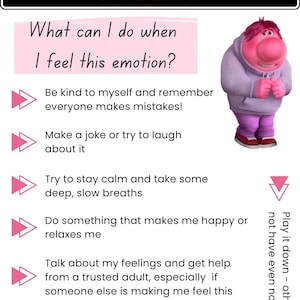 Inside Out 2 Posters - Emotional Toolkit - Emotional Regulation - Etsy