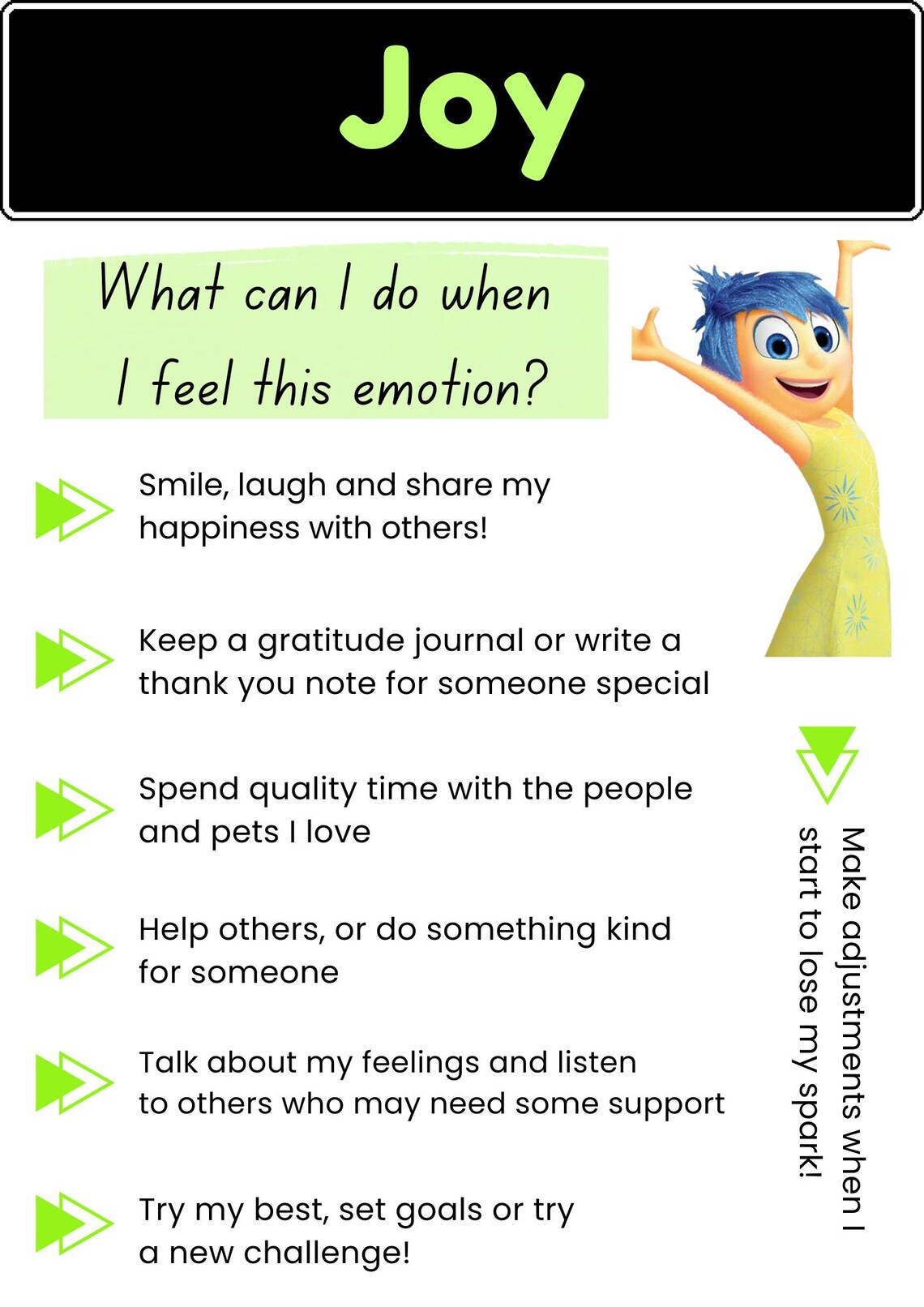 Inside Out 1 & 2 - Complete Emotional Toolkit - BUNDLE - Etsy