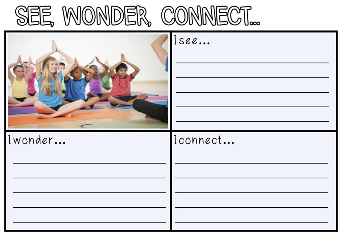 Visual Writing Prompts Thinking Stems Feelings and Emotions - Etsy