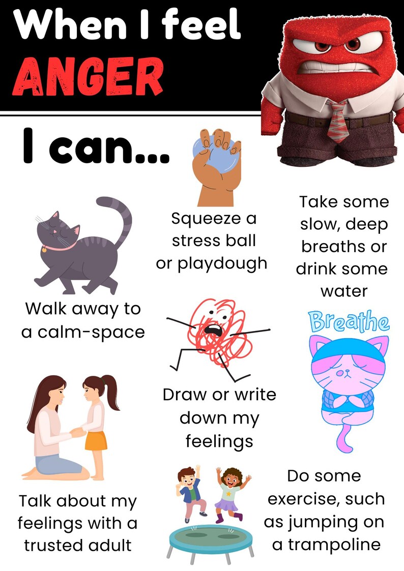 Inside Out Posters - Original Movie - Coping With Emotions - Emotional ...