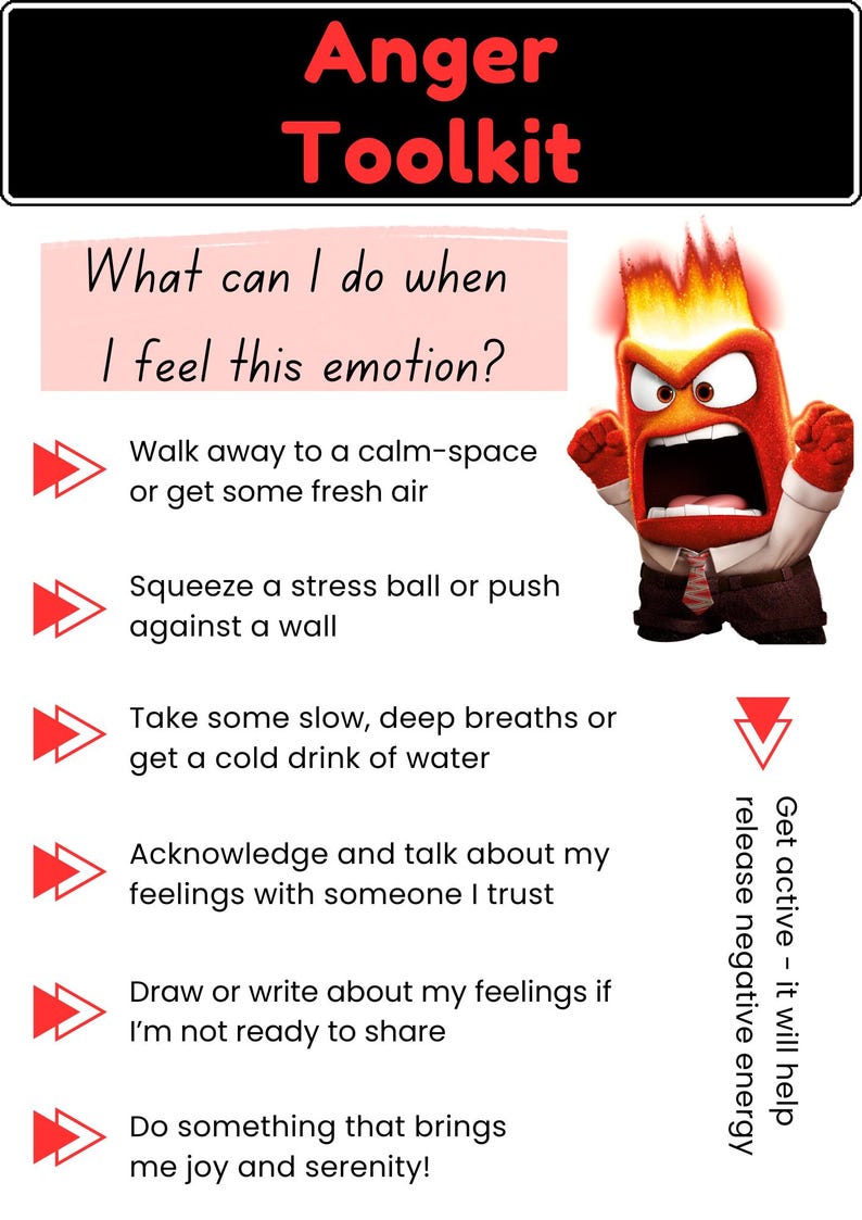 Inside Out - Original Movie - Emotional Toolkit - Coping Skills and ...