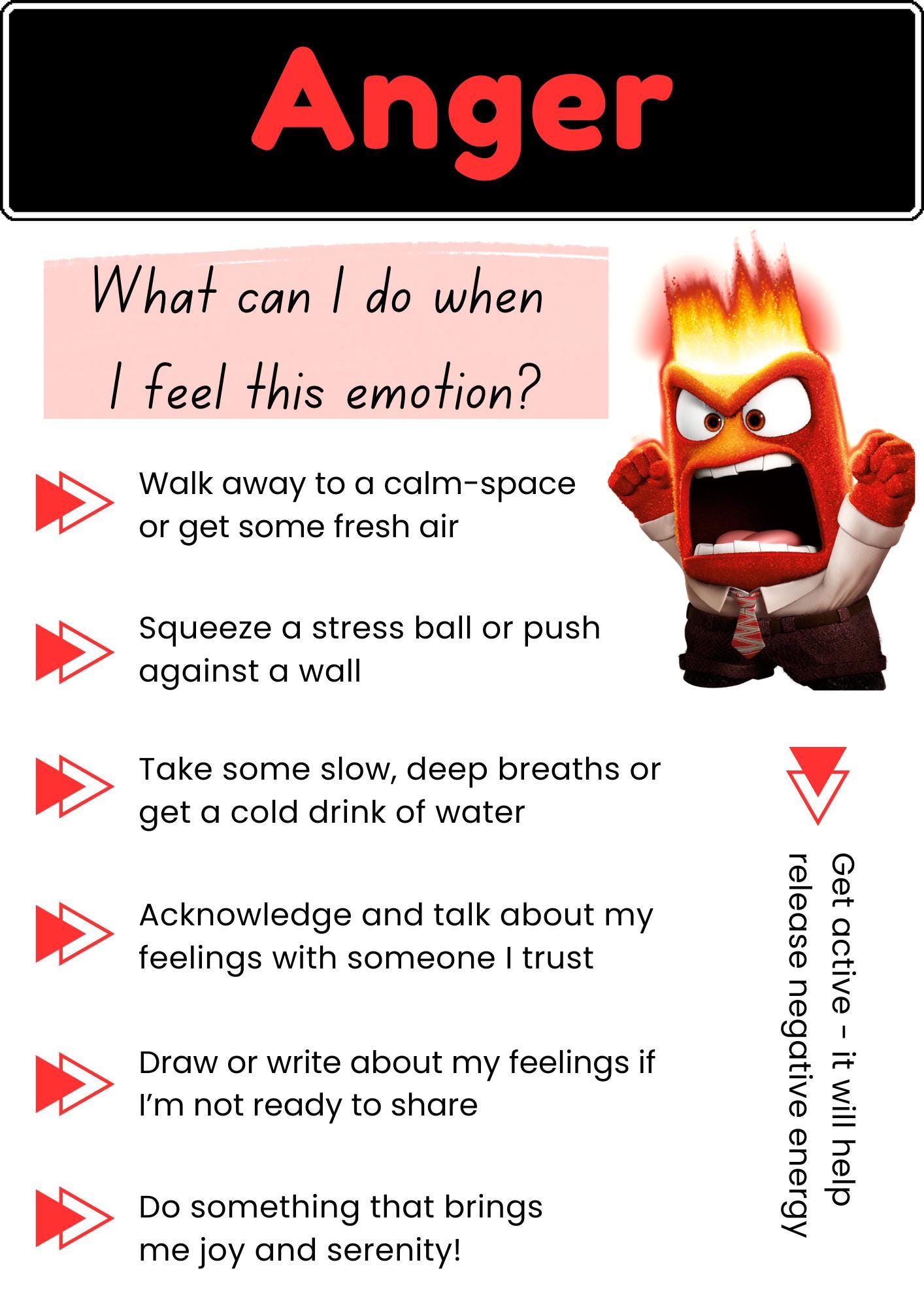 Inside Out - Original Movie - Emotional Toolkit - Coping Skills and ...