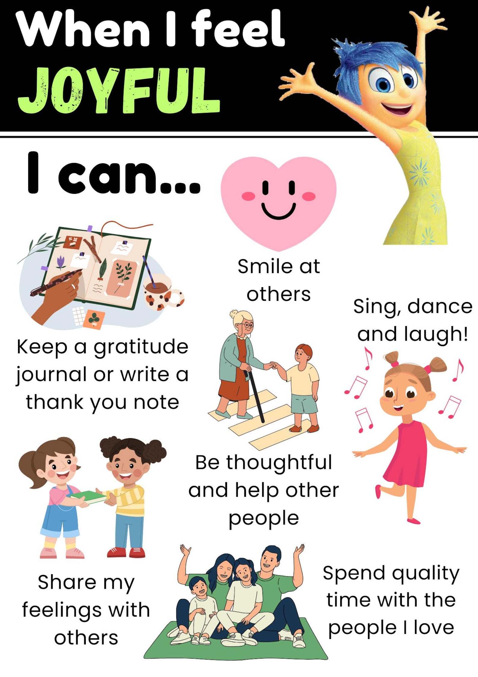 Inside Out Movies - Identifying and Coping With Emotions - Poster ...