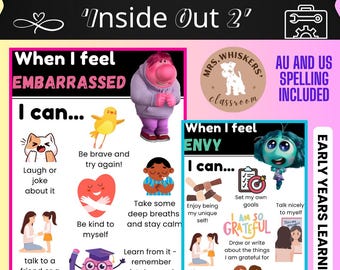 Inside Out Posters - Original Movie - Coping With Emotions - Emotional ...