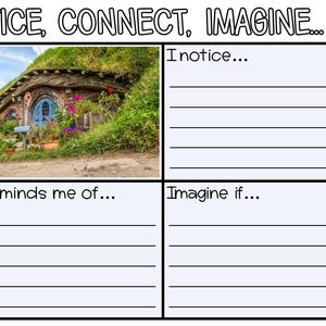 Visual Writing Prompts - Thinking Routines - Reluctant Writers - Writer ...