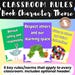 Classroom Rules - Expectations - Book Character Theme - Etsy