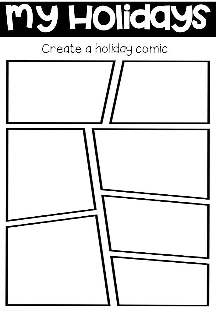 Holiday Recount Templates Back to School - Etsy