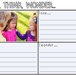 Visual Writing Prompts - Thinking Stems - Feelings and Emotions - Etsy