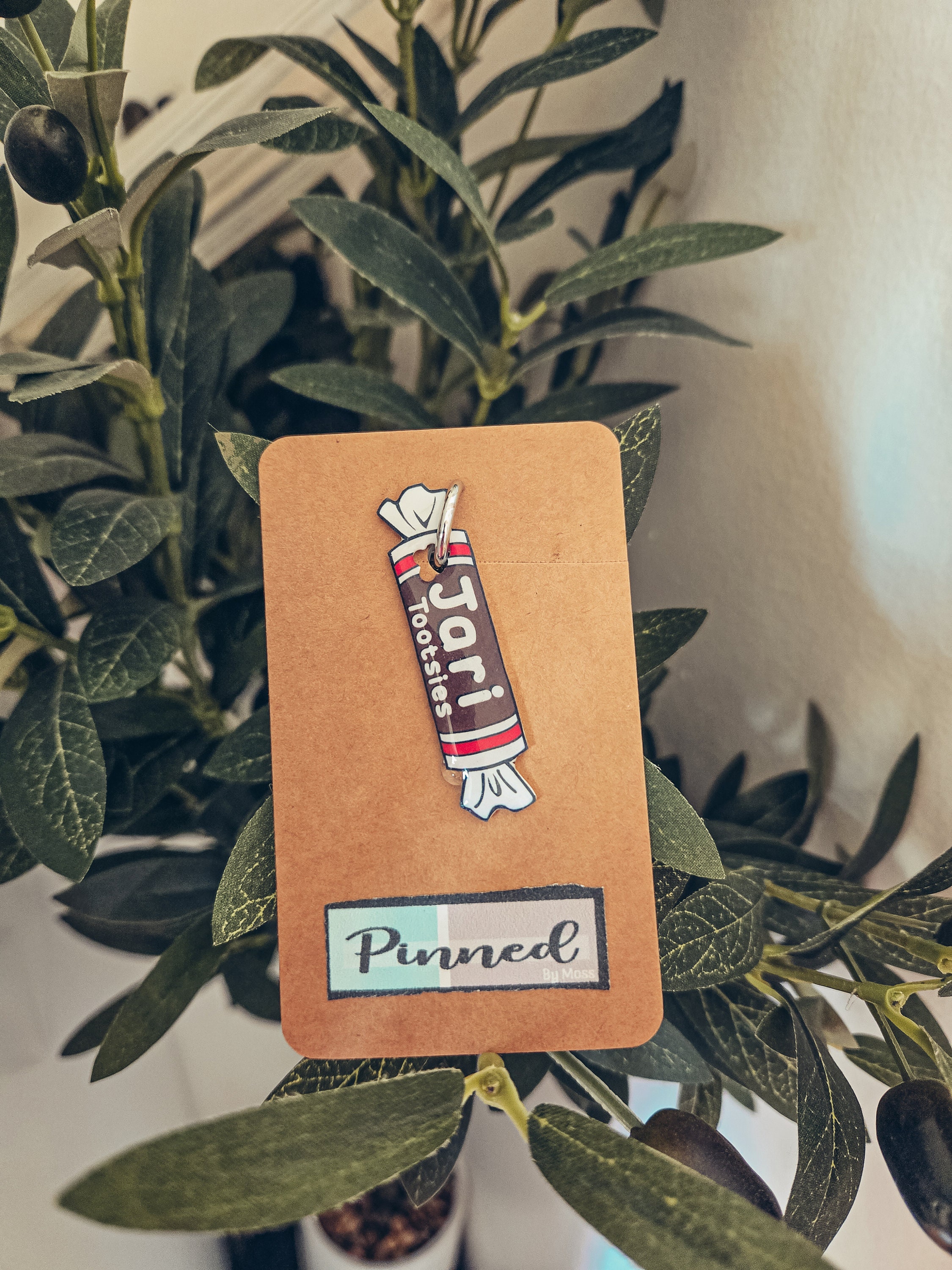 Tootsie Roll Themed Dog Tag - Etsy